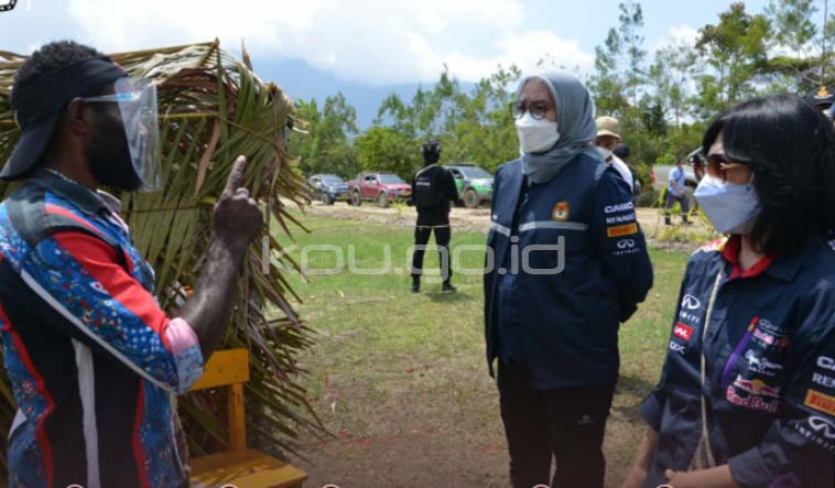 PSU Kab Yalimo Berjalan Aman dan Lancar - KPU