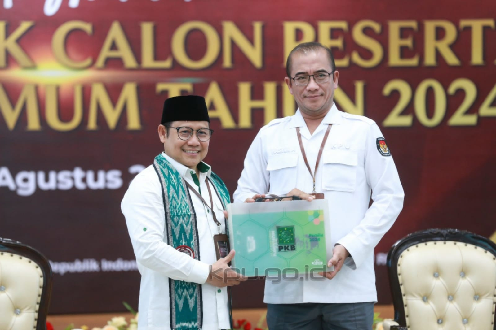 Partai Kebangkitan Bangsa (PKB) Mendaftar ke KPU Sebagai Calon Peserta ...