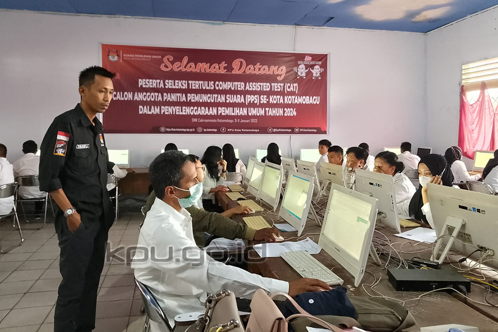 Gunakan Metode CAT, KPU Kota Kotamobagu Sukses Laksanakan Tes Tertulis ...