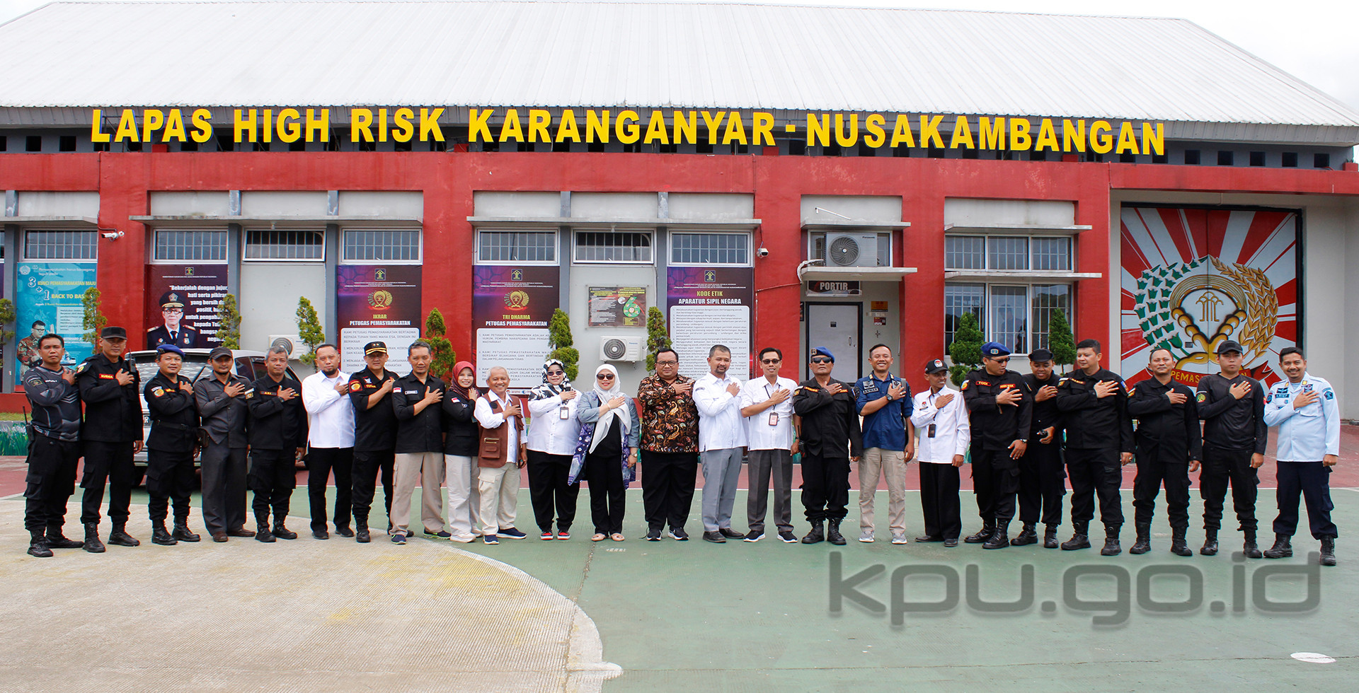 Pemetaan TPS Lokasi Khusus Pemilu 2024 di Lapas Nusakambangan - KPU