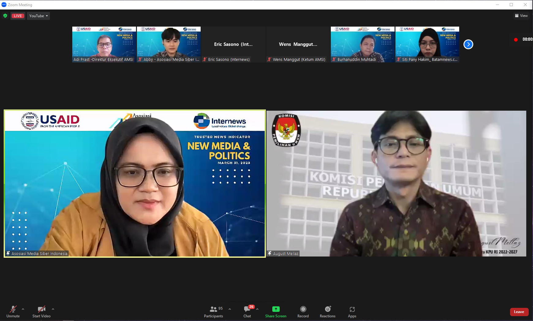 Manfaatkan Media Sosial Sebarluaskan Informasi Tahapan Pemilu 2024 - KPU