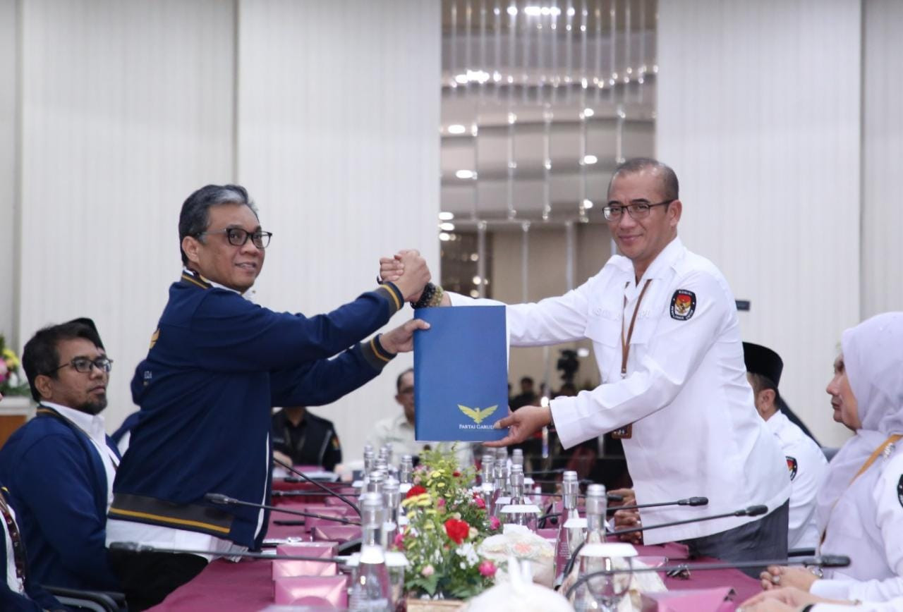 Hari Ke-11, Partai Garuda Ajukan Bacalon DPR - KPU