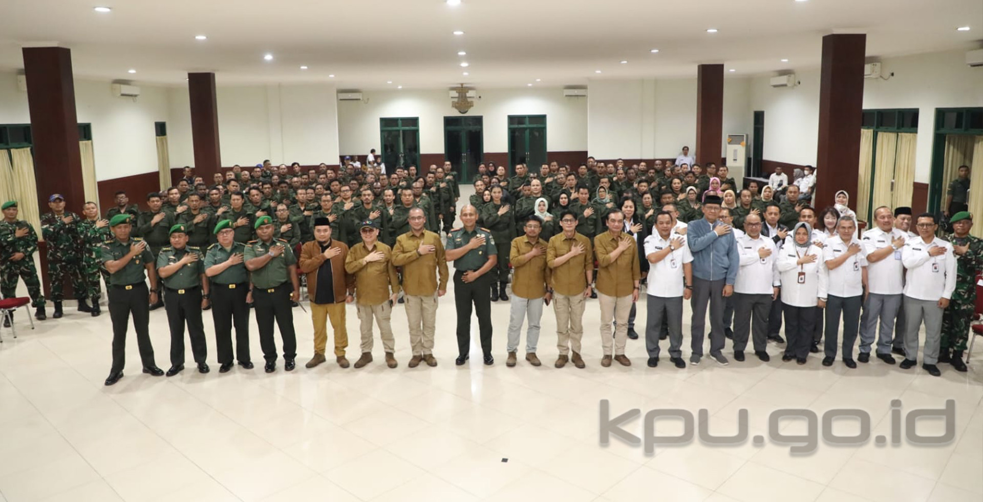 Selamat Bertugas 106 Anggota KPU di 20 Provinsi - KPU