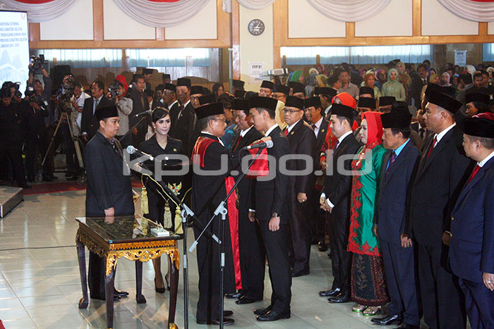 74 Anggota DPRD Provinsi Sumsel Dilantik - KPU