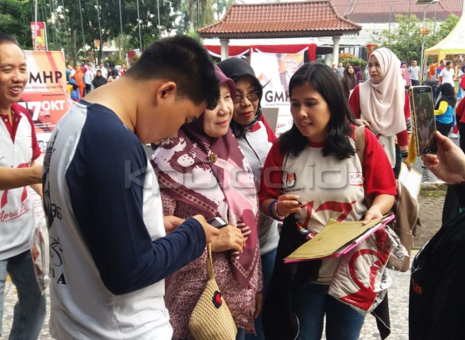 Di Car Free Day, KPU Sumsel Ajak Masyarakat Lindungi Hak Pilih - KPU